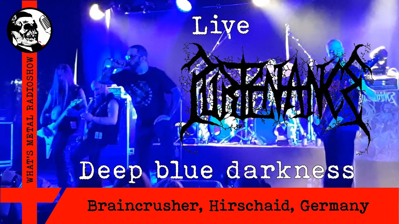 Live PURTENANCE (Deep blue darkness) 2024 - Braincrusher, Hirschaid ...