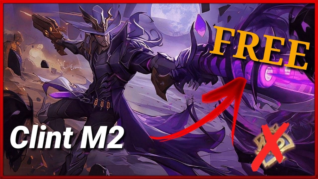 How to get clint M2 skin for free - YouTube