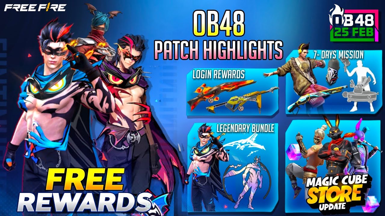 OB48 UPDATE FREE FIRE 🤯🔥| NEW EVO BUNDLE FULL REVIEW FF | FF NEW EVENT ...