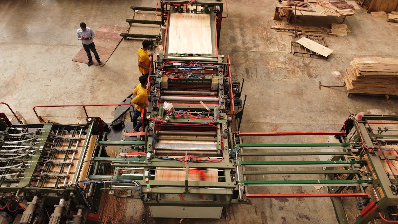 Revolutionizing Woodworking | T-Type Panel Jointer Machine in Action ...