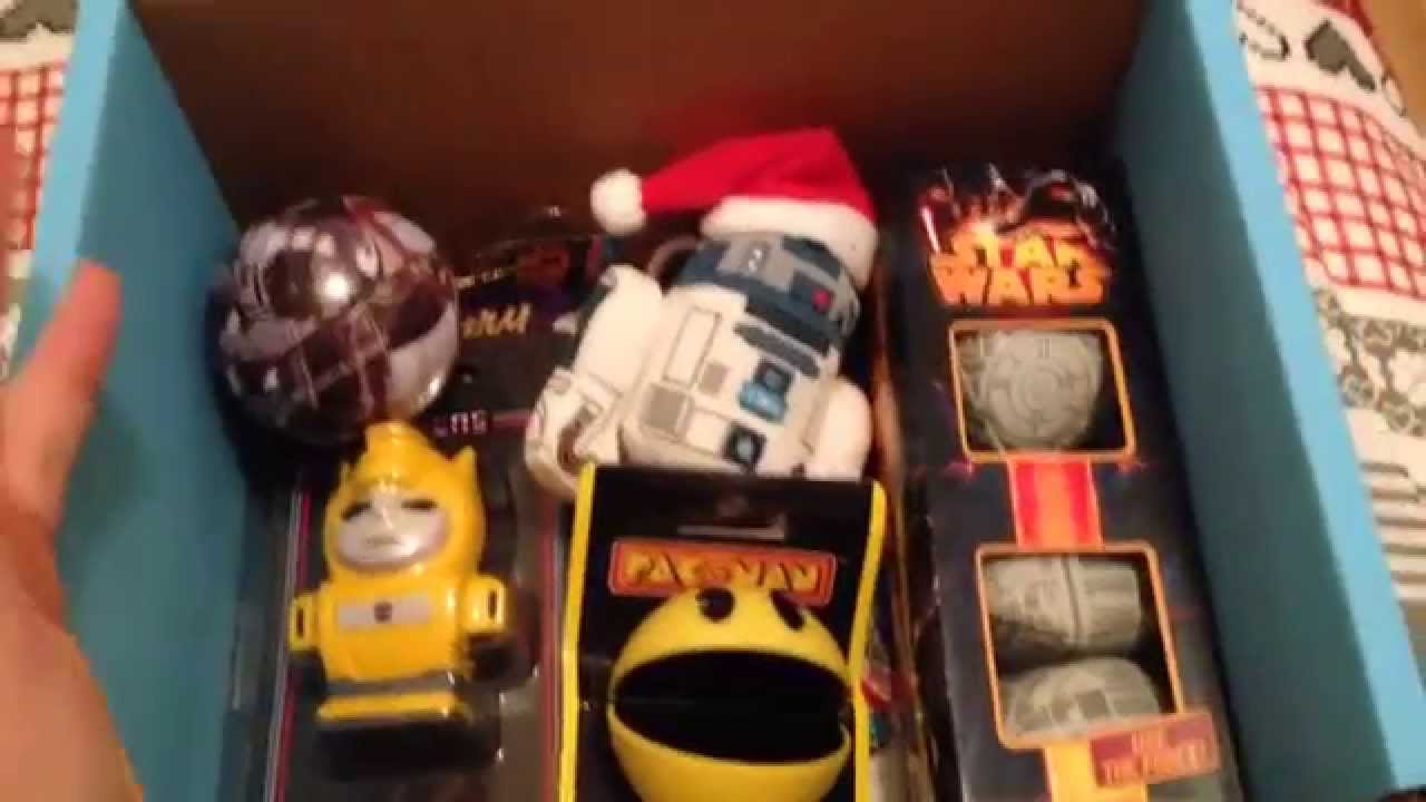 My Geek Box - Geekmas - December 2014 Unboxing - YouTube