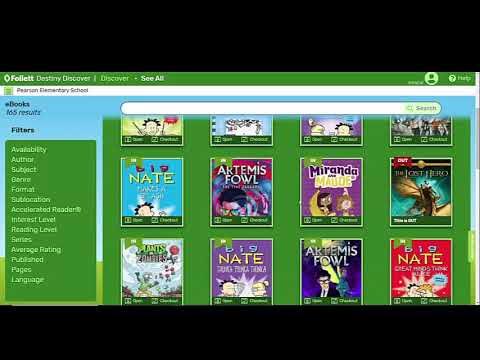 Follett Destiny Discover eBook Tutorial - YouTube