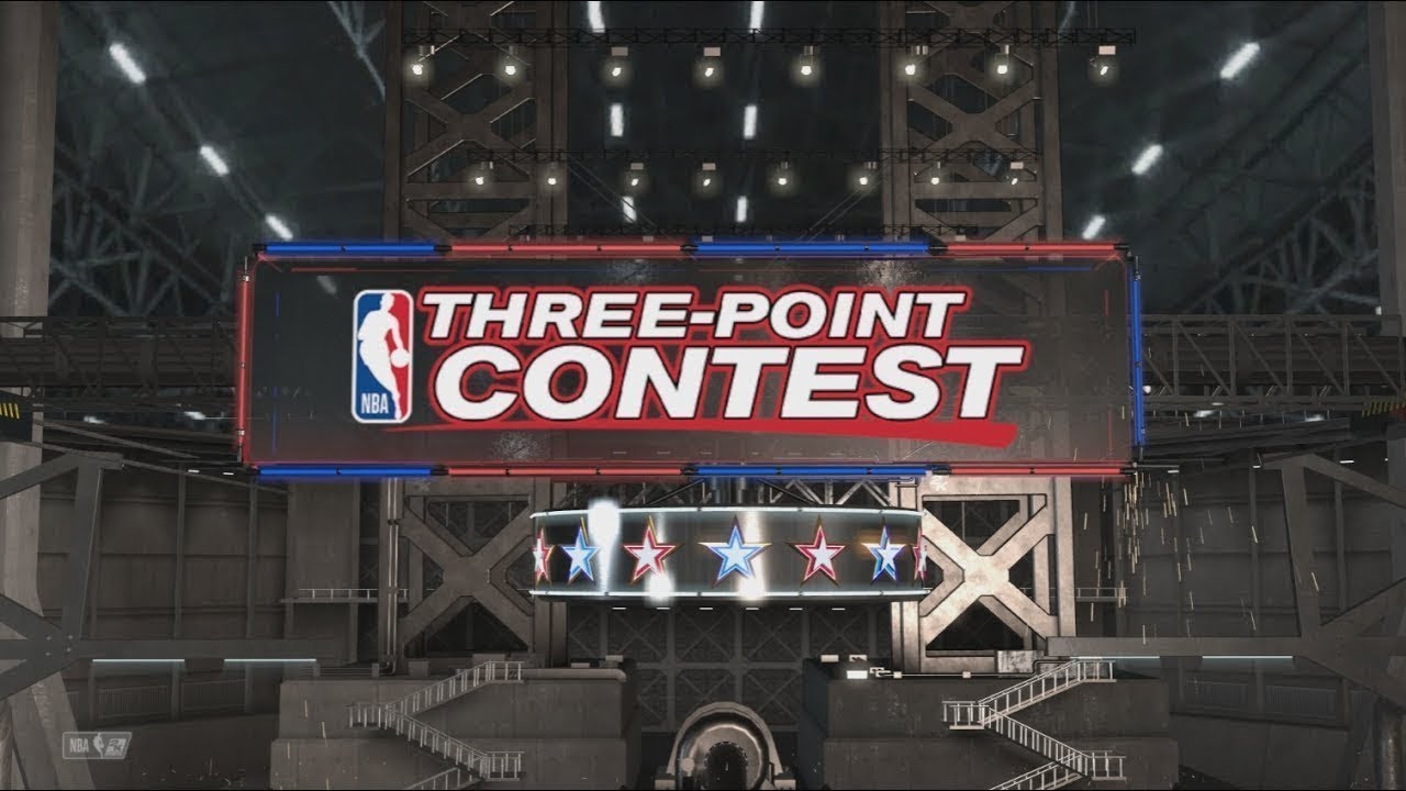 Tallest NBA 2K20 3 Point Contest - YouTube