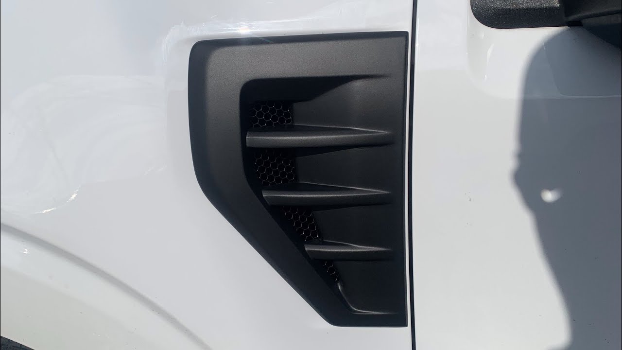 2021 Ford F-150 Fender Vent installation - YouTube