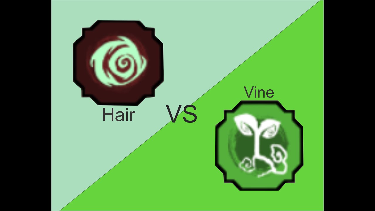 🥊hair vs vine shindo life 🥊 - YouTube