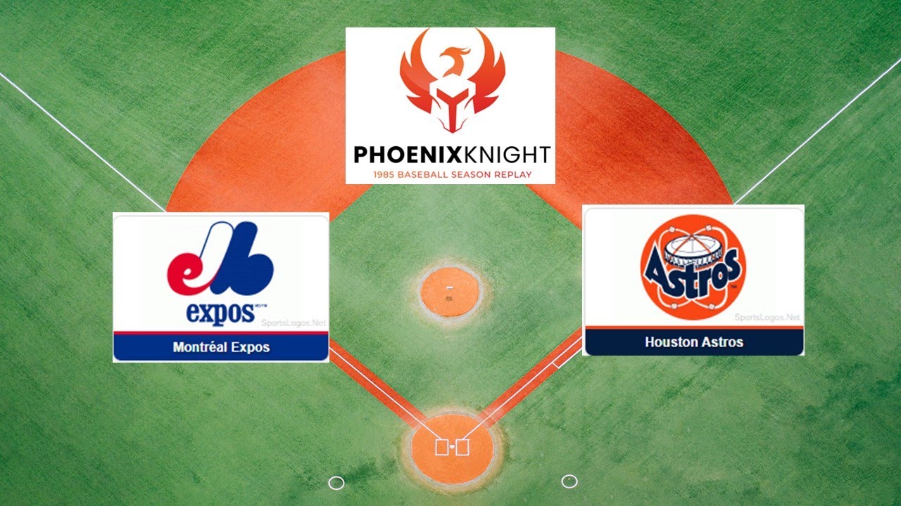 1985 Season Ticket Baseball! Block 10 - MON @ HOU - YouTube