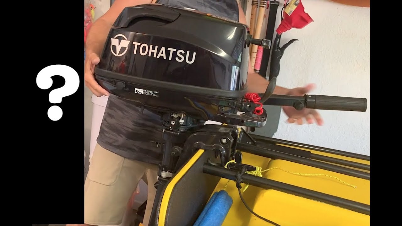 Youkali Boards || Is a 5HP too Heavy for the Transom? - YouTube