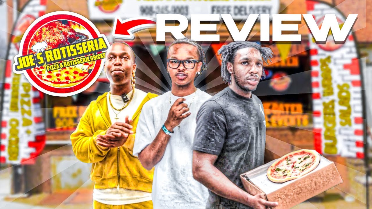 Eating the MOST TOP RATED PIZZA Restaurant in Jersey | Joe’s Rotisseria ...