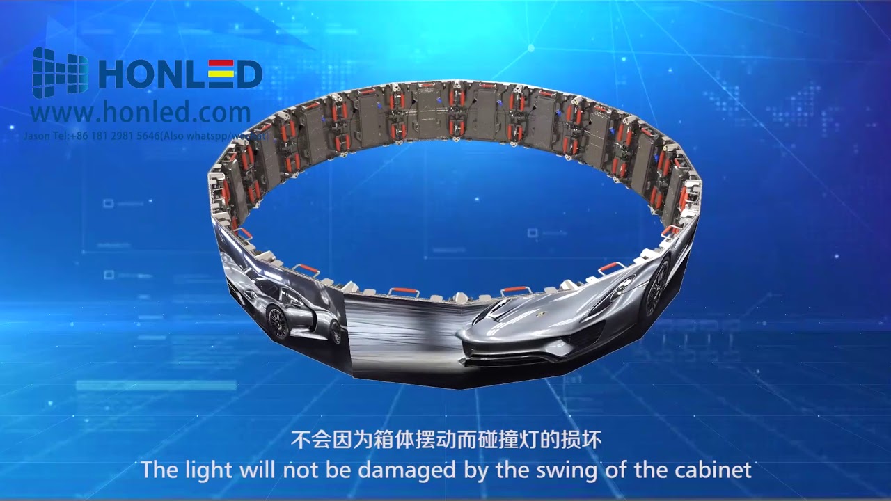 Rental LED Screen Installation Steps - YouTube