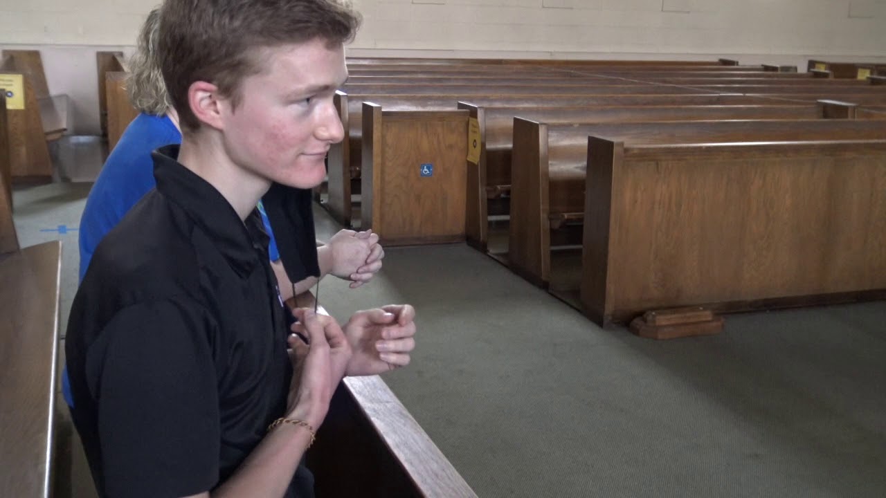 First Communion walk through - YouTube