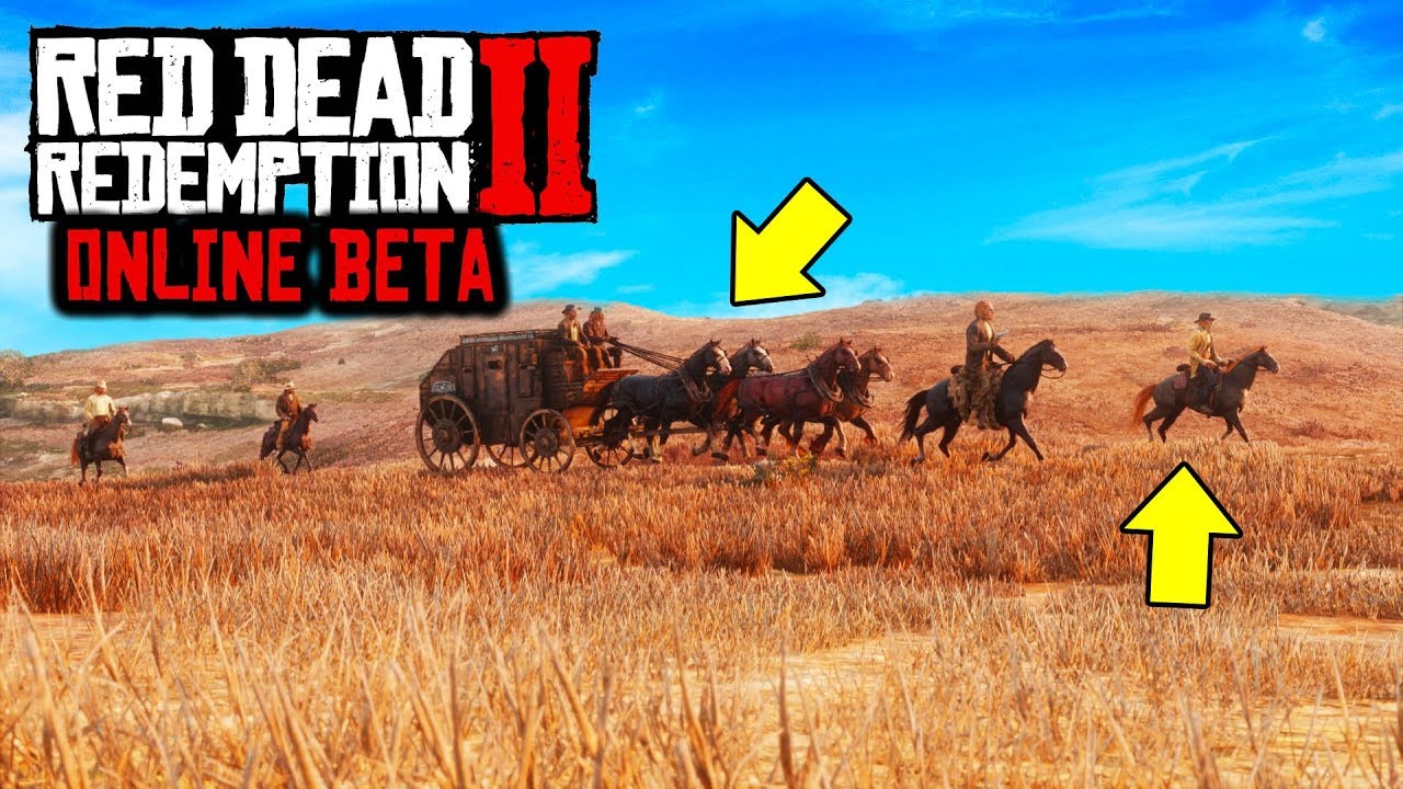 Red Dead Redemption Online - NEW RELEASE DATE! Vehicles/Horses, Lobby ...