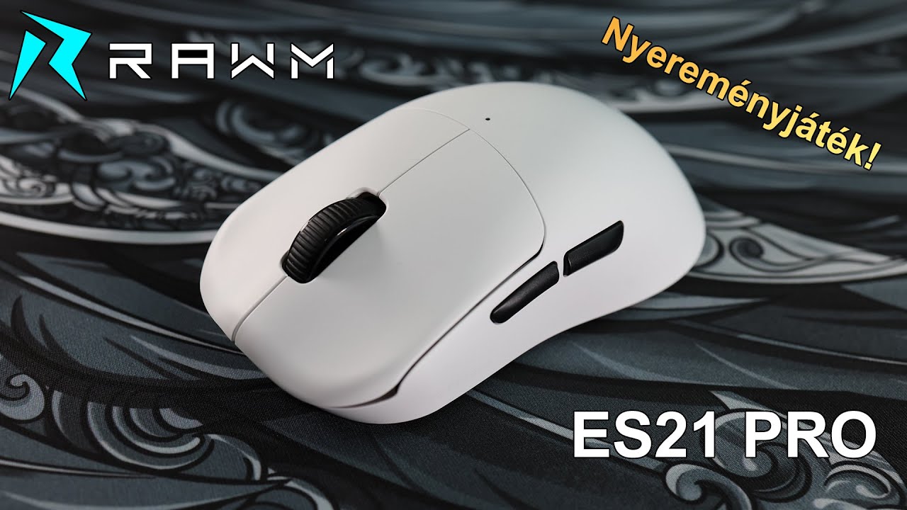 RAWM ES21 Pro review | Nyereményjáték! - YouTube