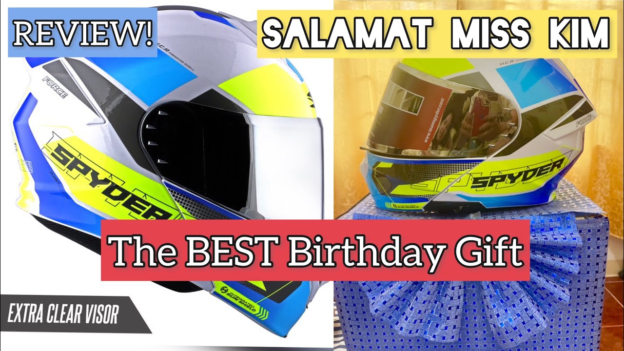 SPYDER FORCE GD MODULAR HELMET • REVIEW! - YouTube