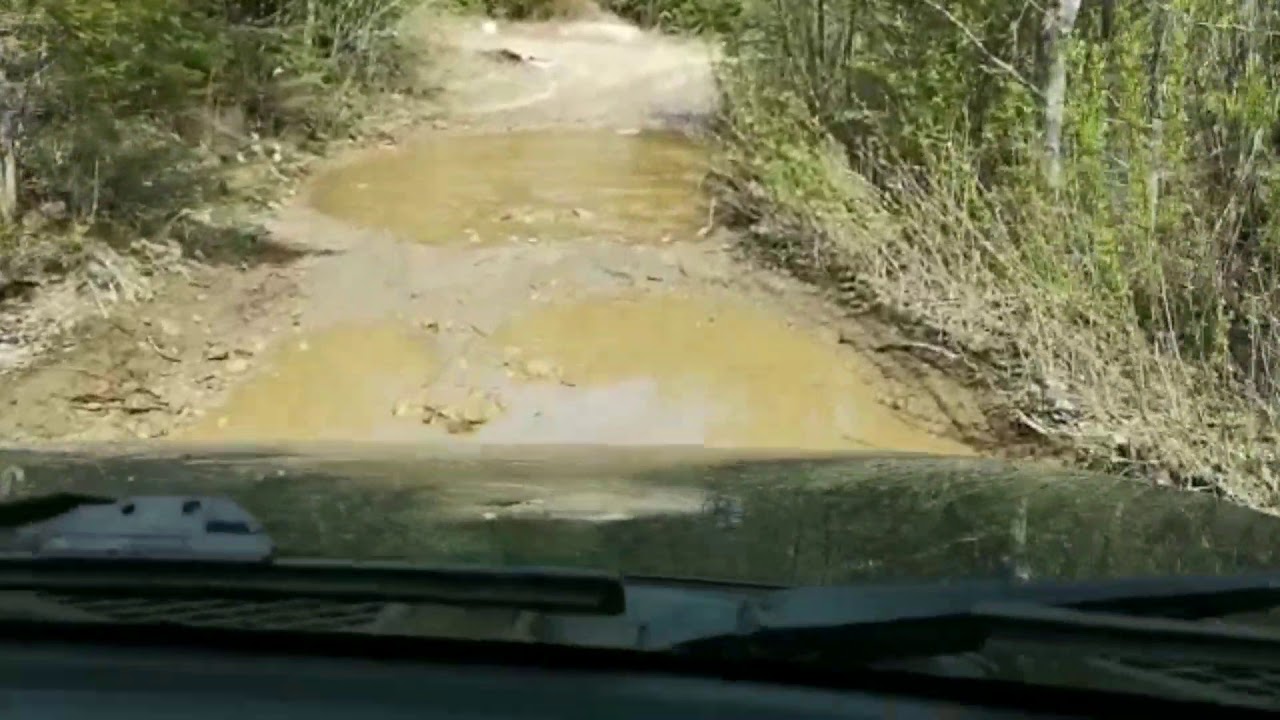 2012 Toyota FJ off roading on Mt Woodside FSR - YouTube