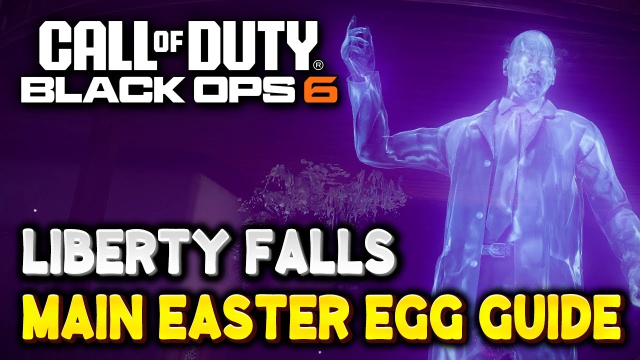 Black Ops 6 Zombies Liberty Falls MAIN EASTER EGG (Guide Bye-Bye, Dark Aether Thophy ...
