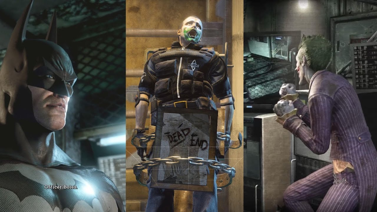 BATMAN ARKHAM ASYLUM PART 2: WHAT HAPPENS TO OFFICER BOLES? - YouTube