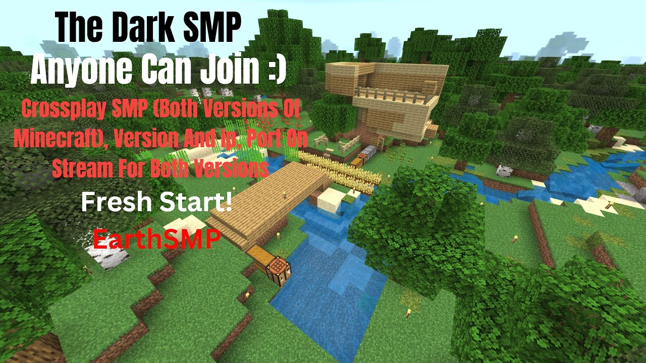 🔴MC Crossplay SMP Live | 6 Hours Minecraft Survival SMP Playing With ...