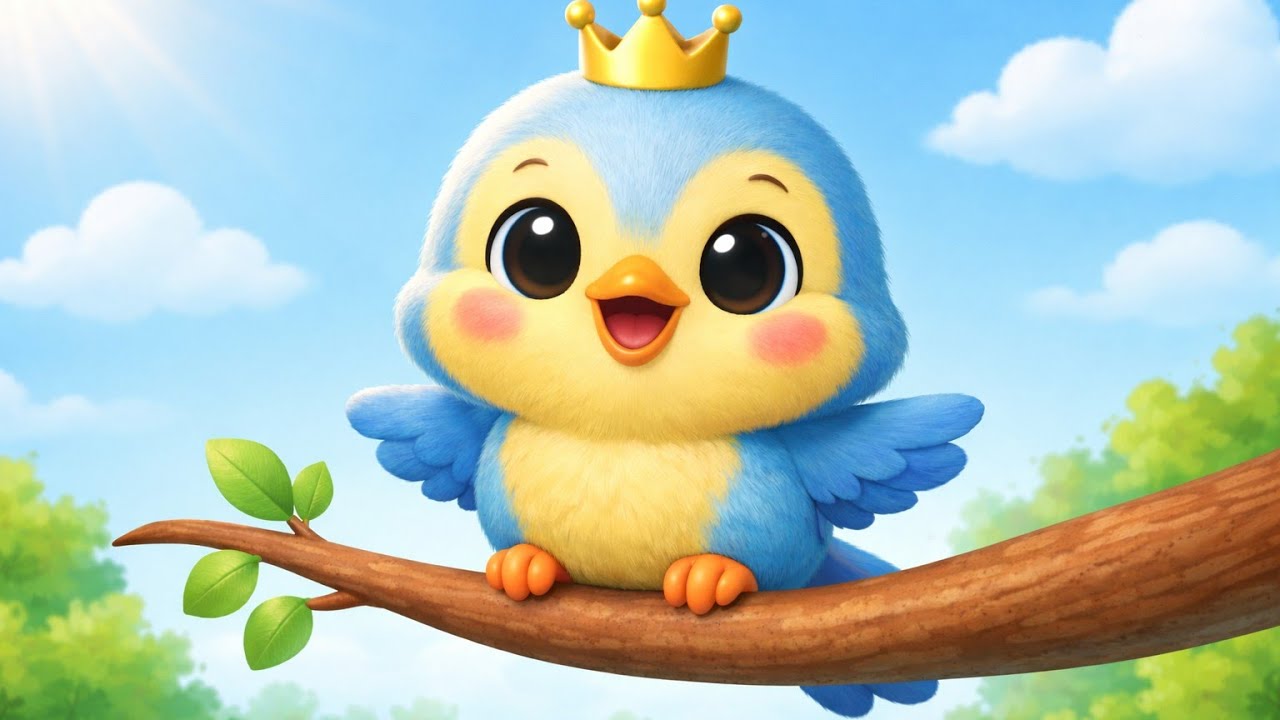 Chidiya Rani Badi Sayani 🐦 | Cute Baby Rhyme in Hindi | 3D Cartoon Kids ...