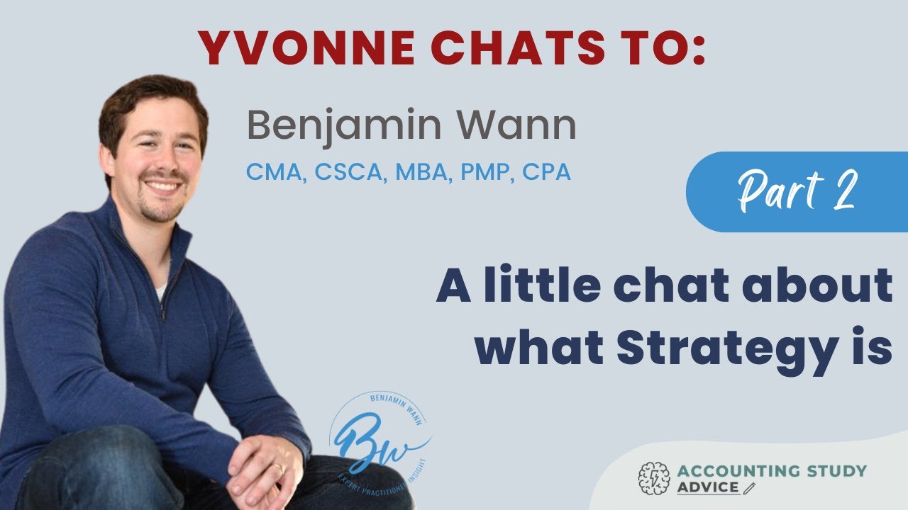 Benjamin Wann - A little chat about Strategy - YouTube
