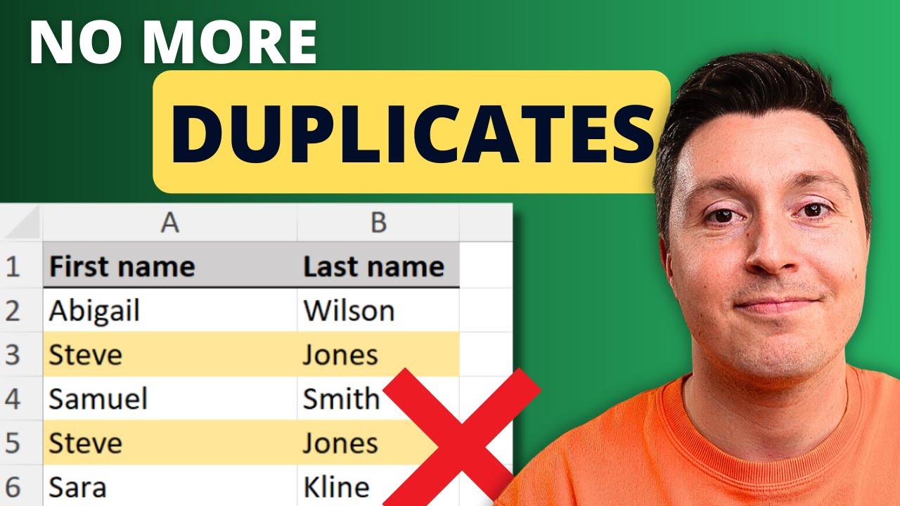 Remove Duplicates In Excel The Only 2 Methods You Need Youtube