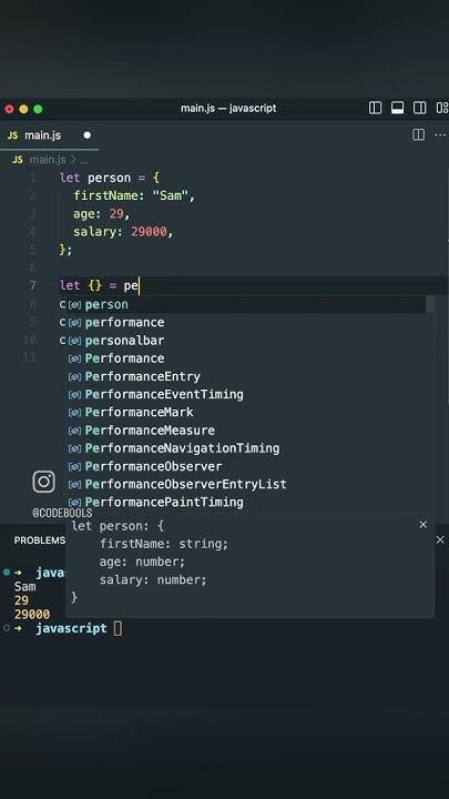 Javascript Destructure 🤔javascript Destructuring Programming Coding Softwaredevelopment 