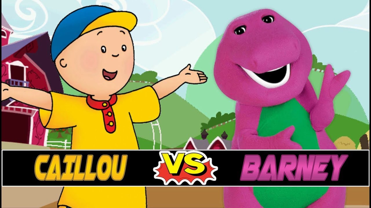 M.U.G.E.N. Battles | Caillou vs Barney | Caillou vs Barney & Friends ...