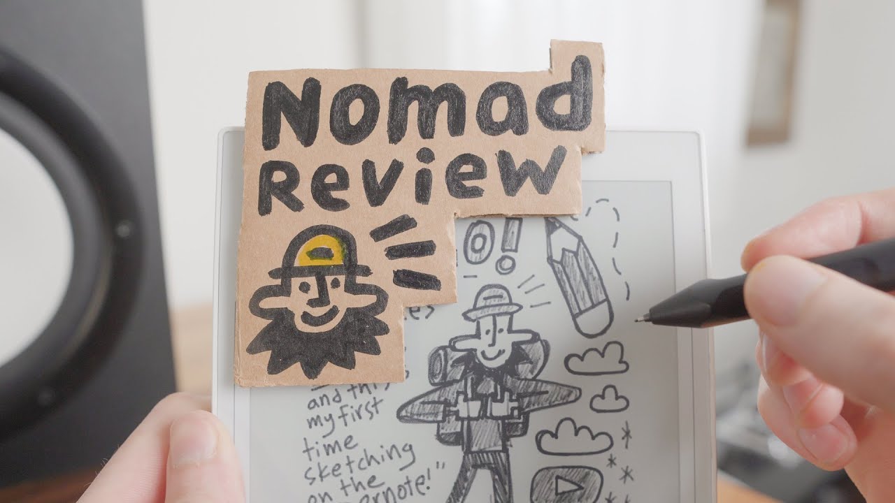 SUPERNOTE NOMAD / the best e ink minimalist tablet - YouTube