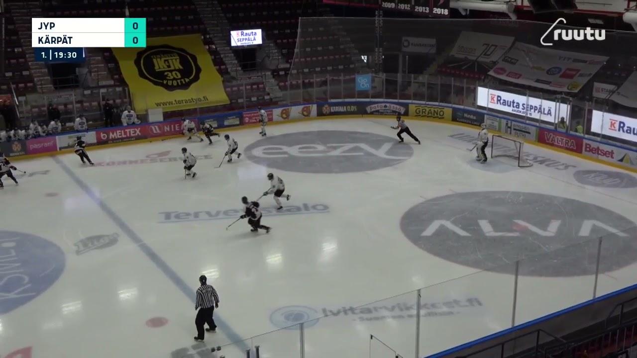 Samu Tuomaala - Defensive zone positioning v. JYP (March 20, 2021 ...