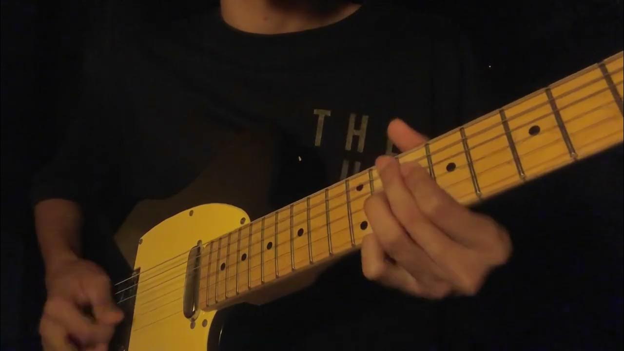 D4vd Here With Me Guitar Cover Youtube