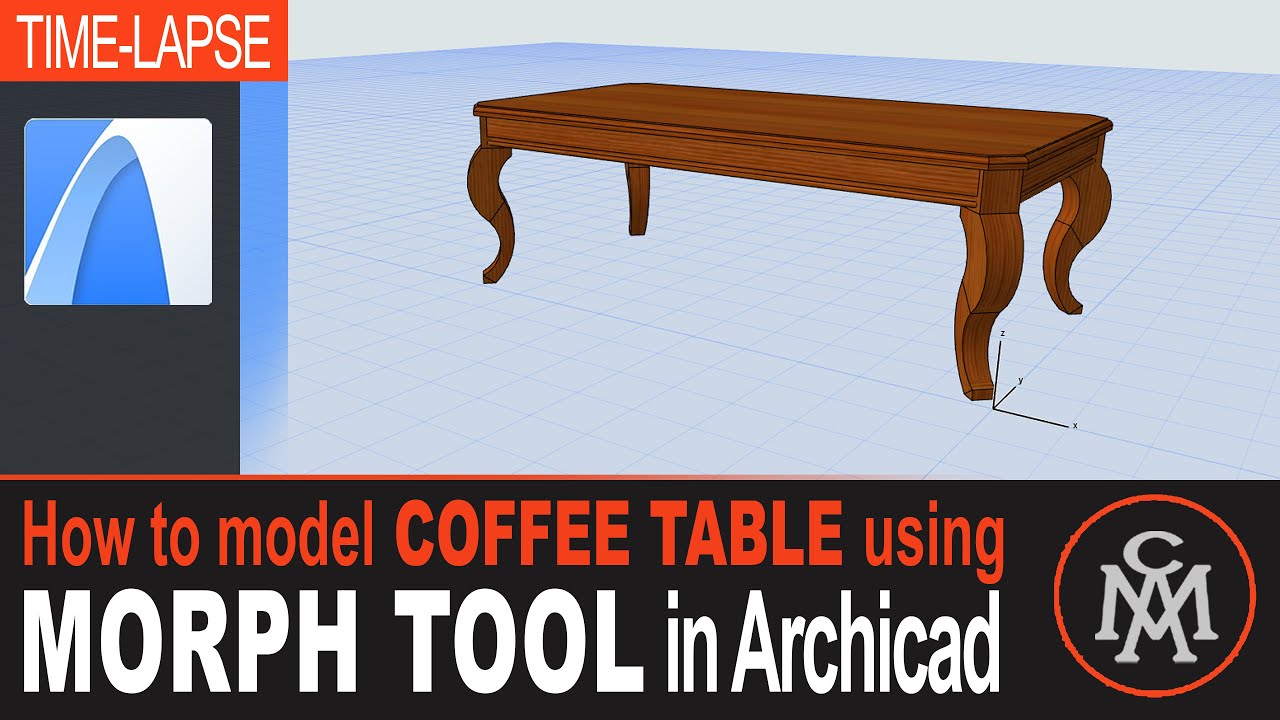 Archicad Morph (EP #4) | HOW TO COFFEE TABLE - YouTube