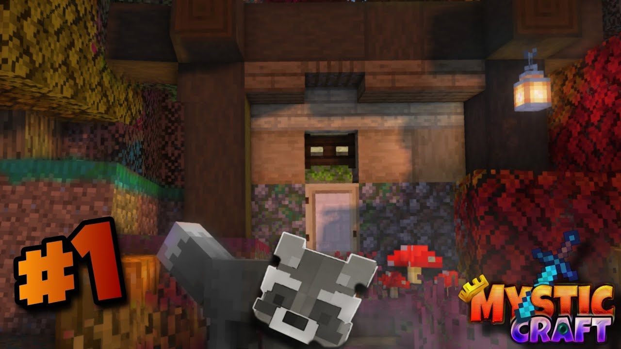 A Wild but Cosy Start 🍂🐾| Mystic Craft Smp Ep:01| Better Minecraft ...