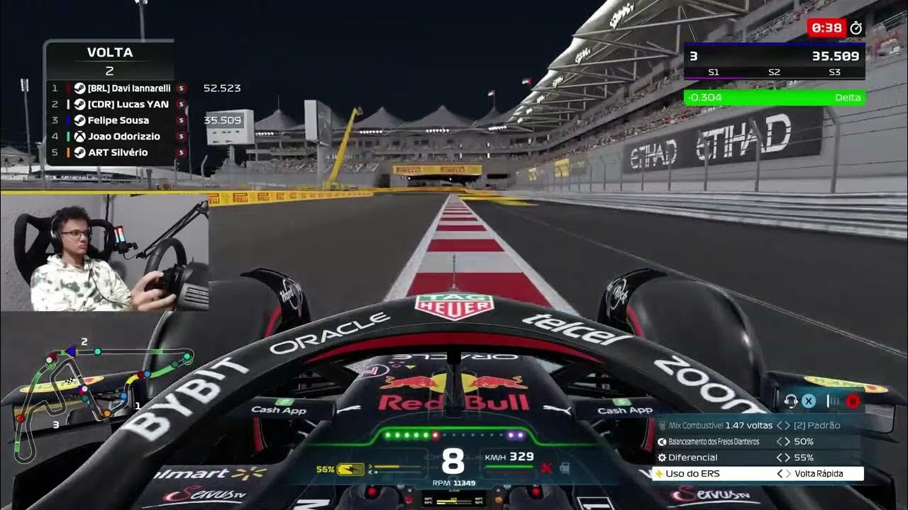 F1 22 - POLE NA F1VS - Abu Dhabi (1:22.477) - YouTube