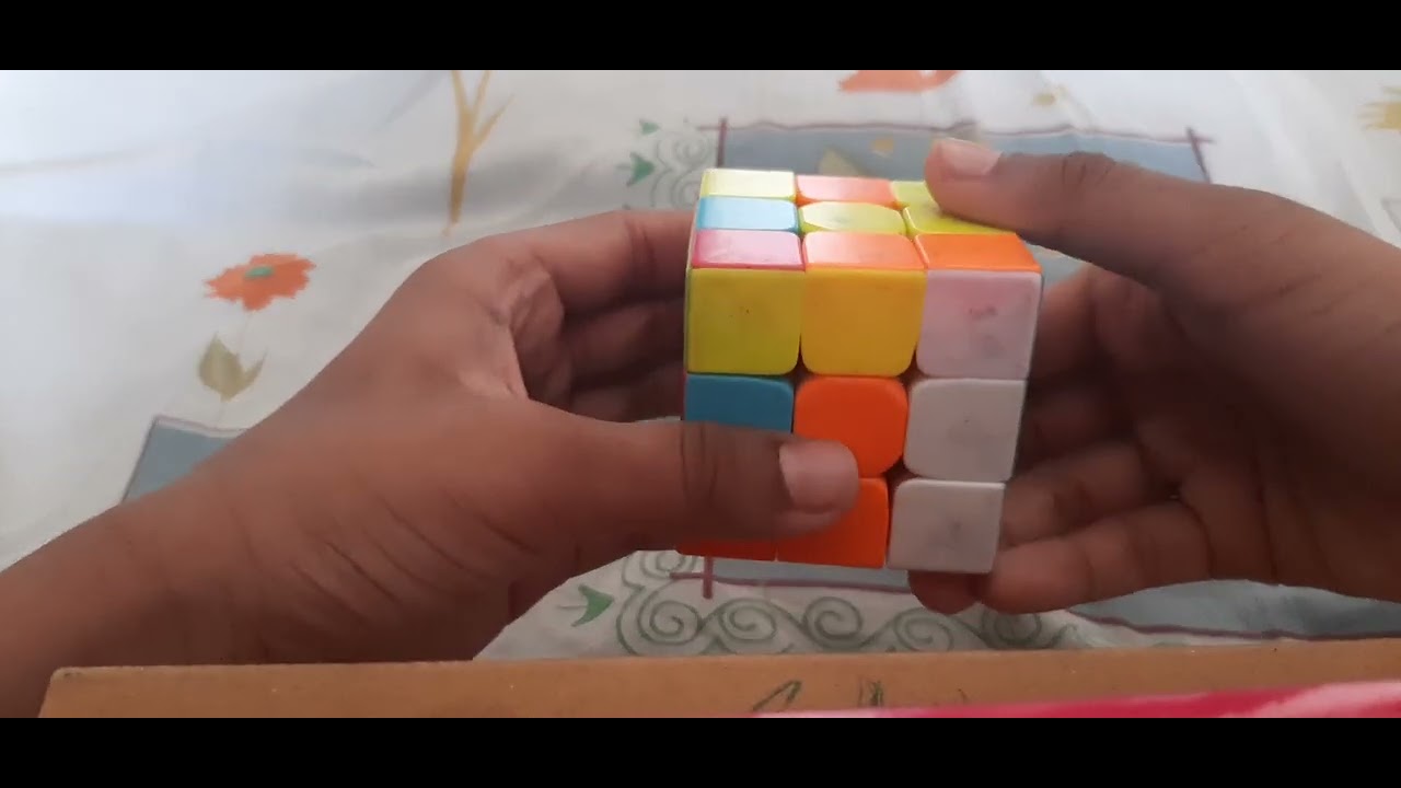 How to solve Rubik's Cube till second layer - YouTube