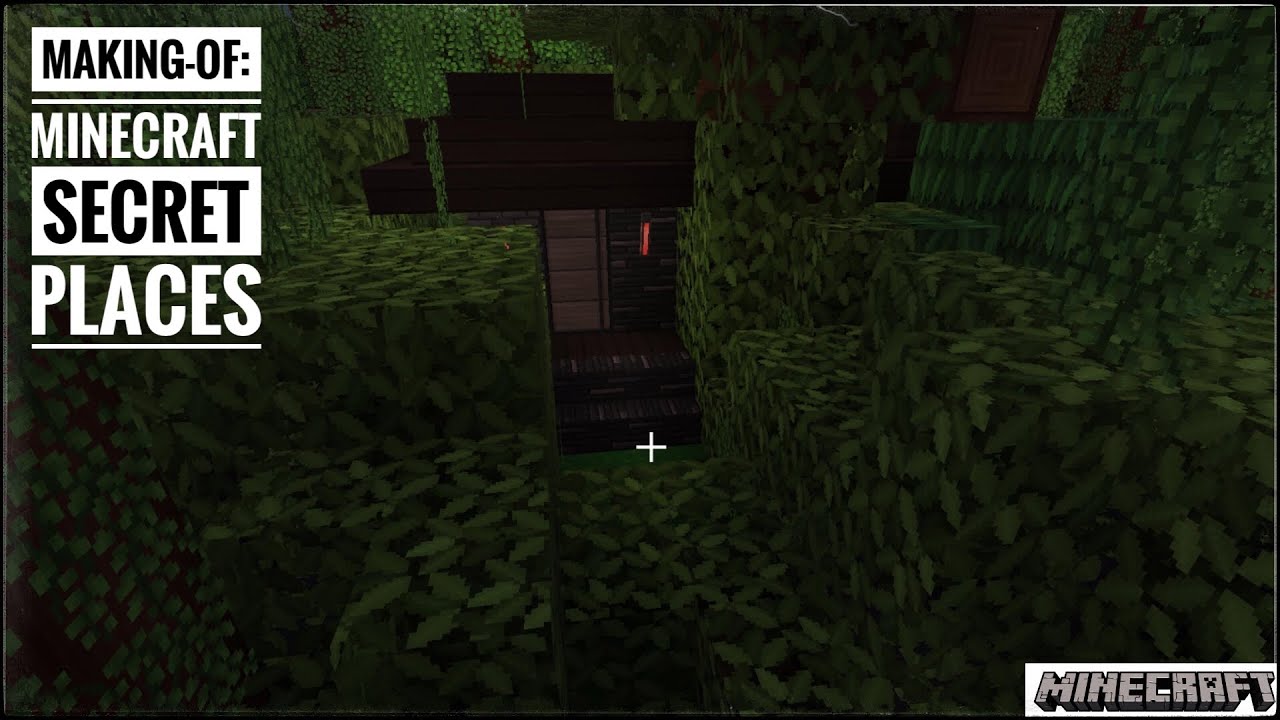 #MINECRAFT Creative: Secret Places Making-Of Part 1 - YouTube