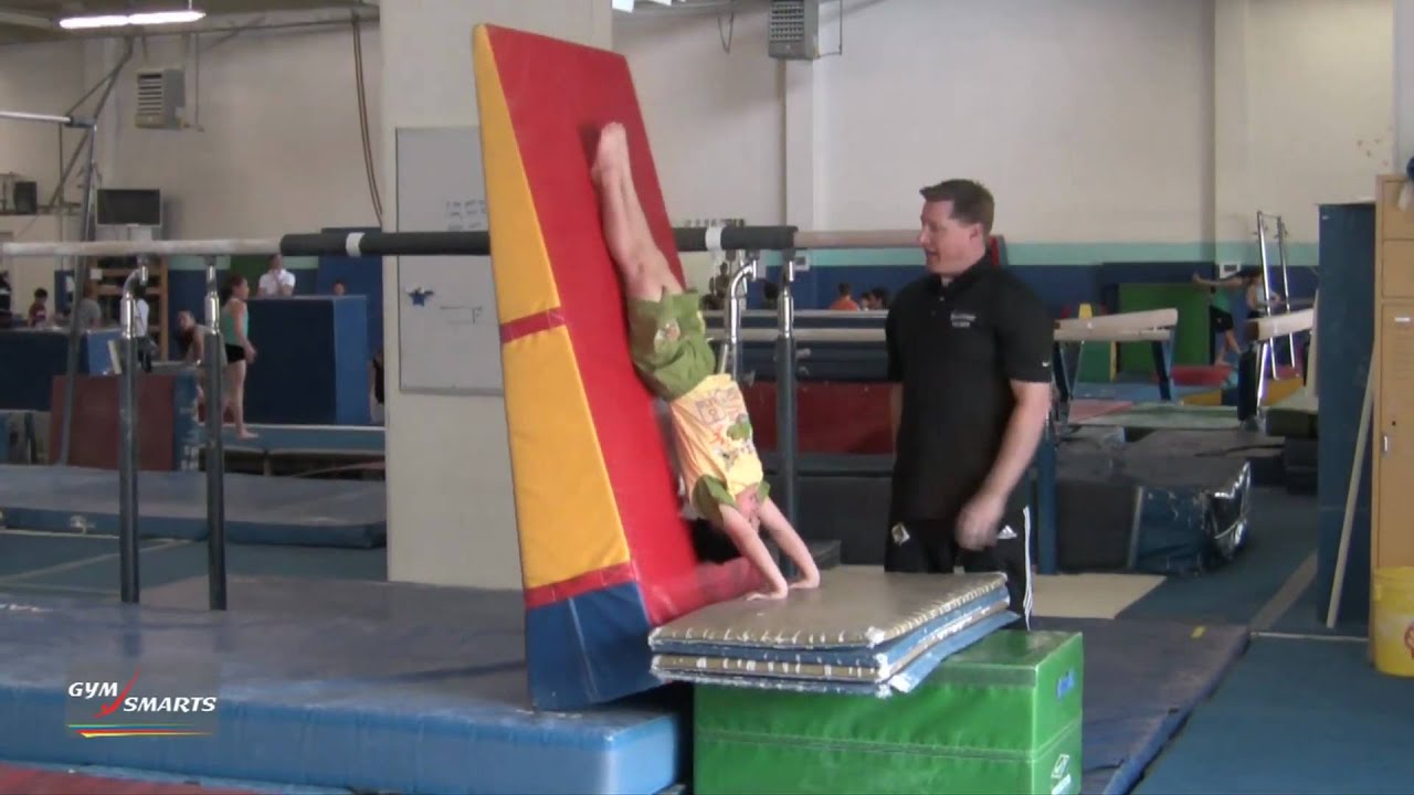 Handstand Flatback Drill - Christopher Brown - YouTube