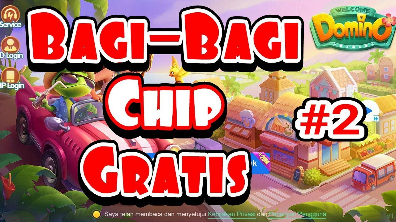 BAGI - BAGI CHIP GRATIS HIGGS DOMINO #2 Syarat Di Deskripsi # ...