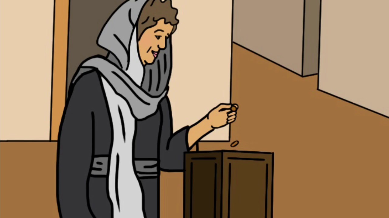 The Widow And Her Two Coins - YouTube