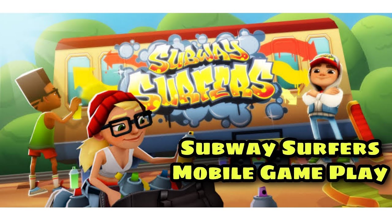 SUBWAY SURFERS Game Play new video #KidsGamePlay - YouTube