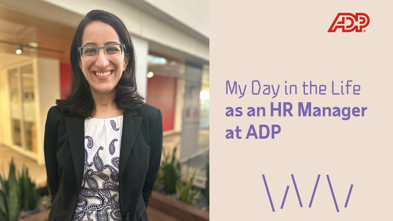 My Day in the Life as an HR Manager at ADP - YouTube