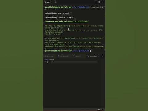 #TerraformTEN /1 Initial Setup & Basic Operations #Shorts #terraform - YouTube