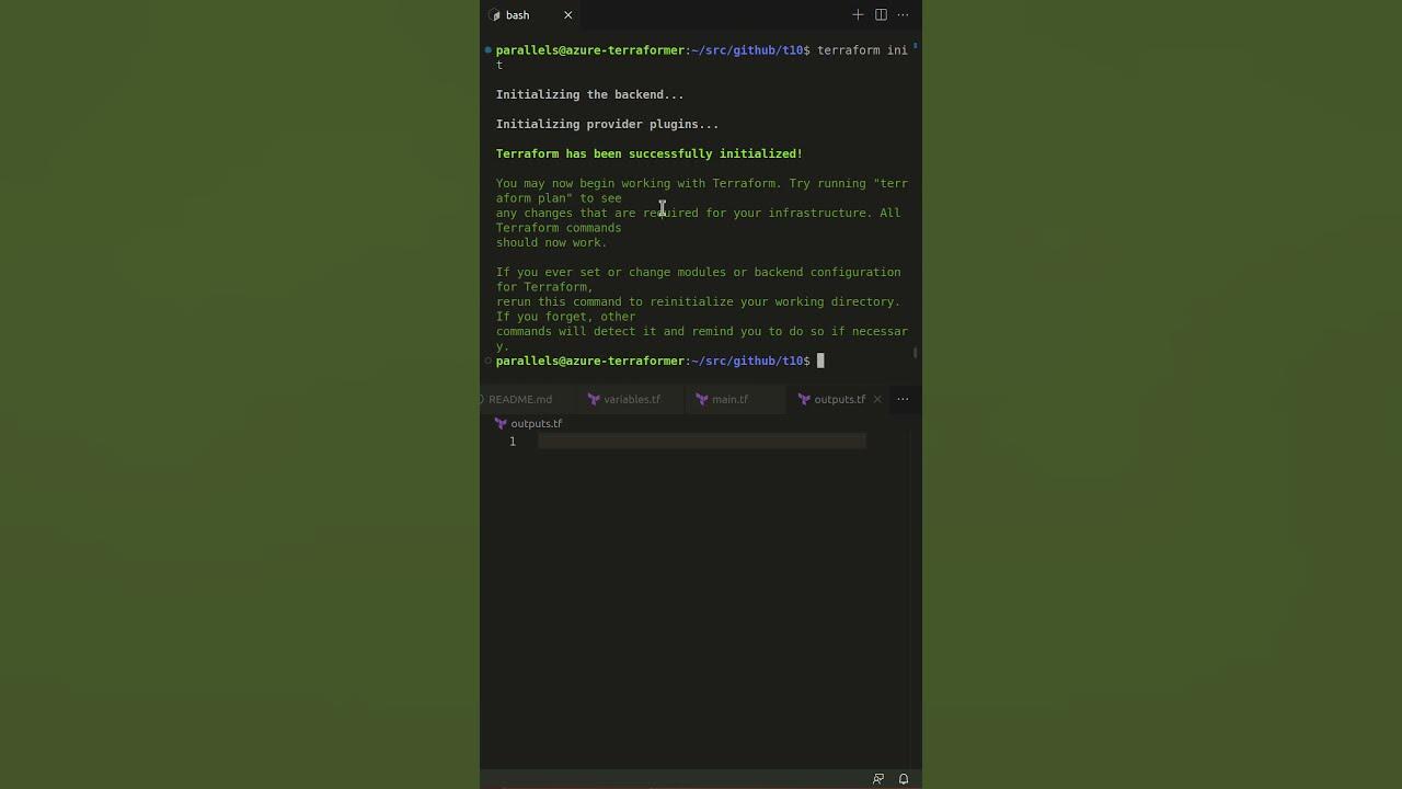#TerraformTEN /1 Initial Setup & Basic Operations #Shorts #terraform - YouTube