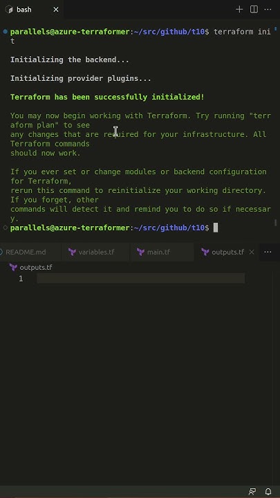#TerraformTEN /1 Initial Setup & Basic Operations #Shorts #terraform - YouTube