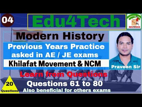 GS II Modern History II Part 04 II Previous Years II Important for All ...