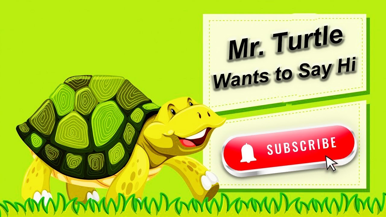 Mr. Turtle Wants to Say Hi | Finding Nemo Turtle Scene - YouTube