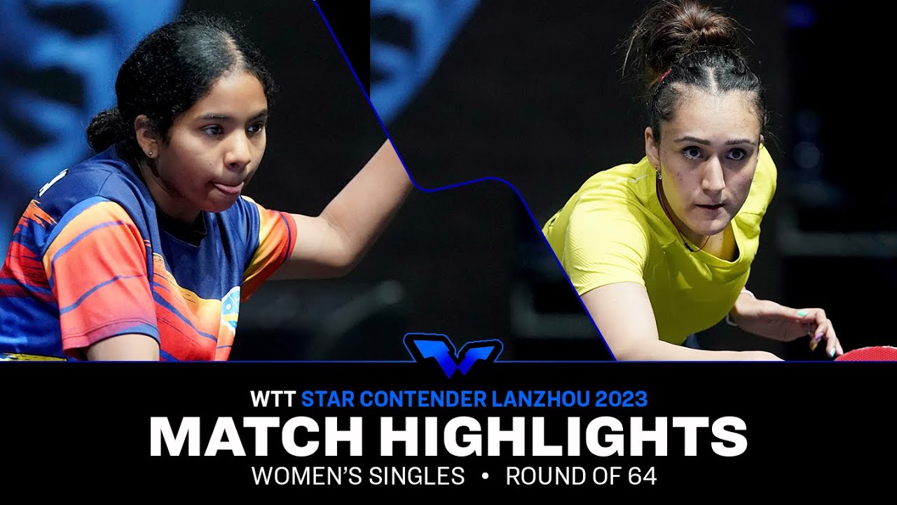 Manika Batra vs Nathacha Dennys Mata Aponte | WS R64 | WTT Star ...