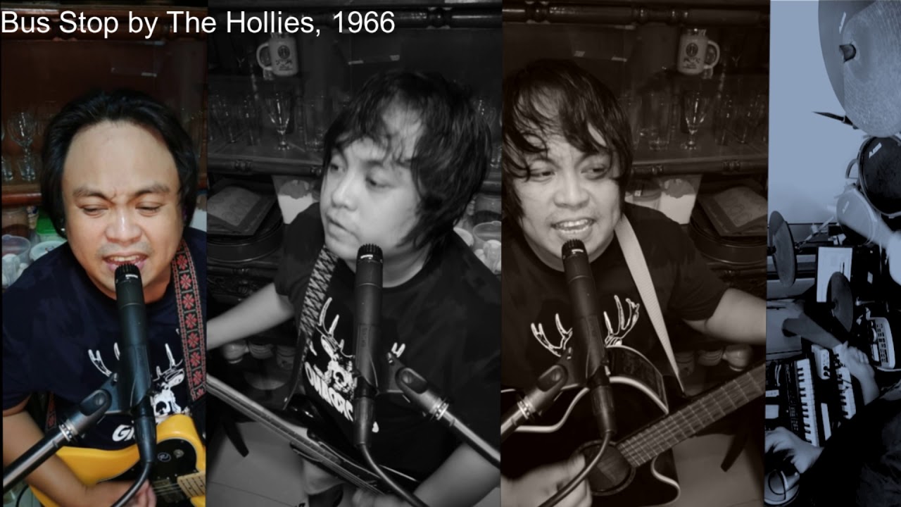 Bus Stop by The Hollies 1966 band cover - YouTube
