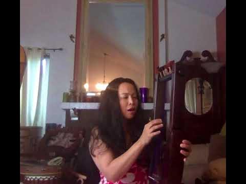Invocation to Aphrodite, Sappho fr. 1, live. chanted, voice & Phorminx lyre. Bettina Joy de ...