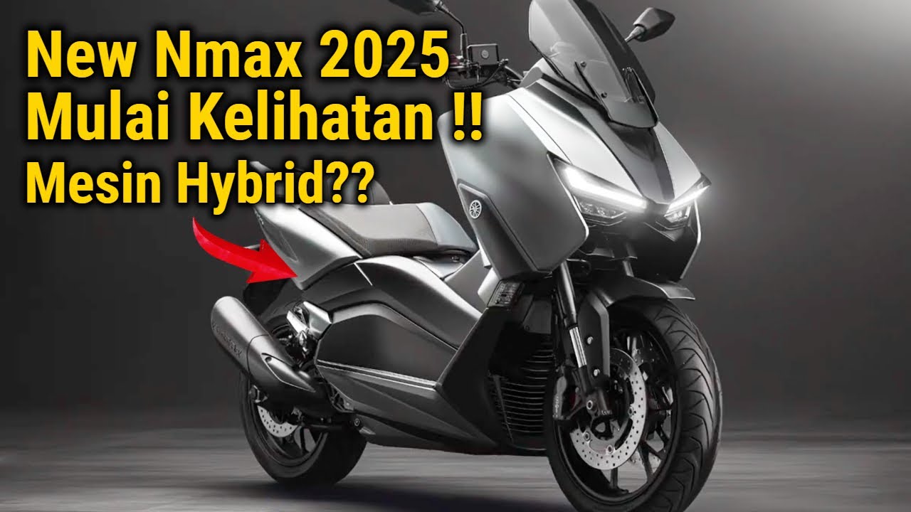 Yamaha Nmax 2025 !! ini Tanggal mainya !! Mesin Baru Hybrid?? - YouTube