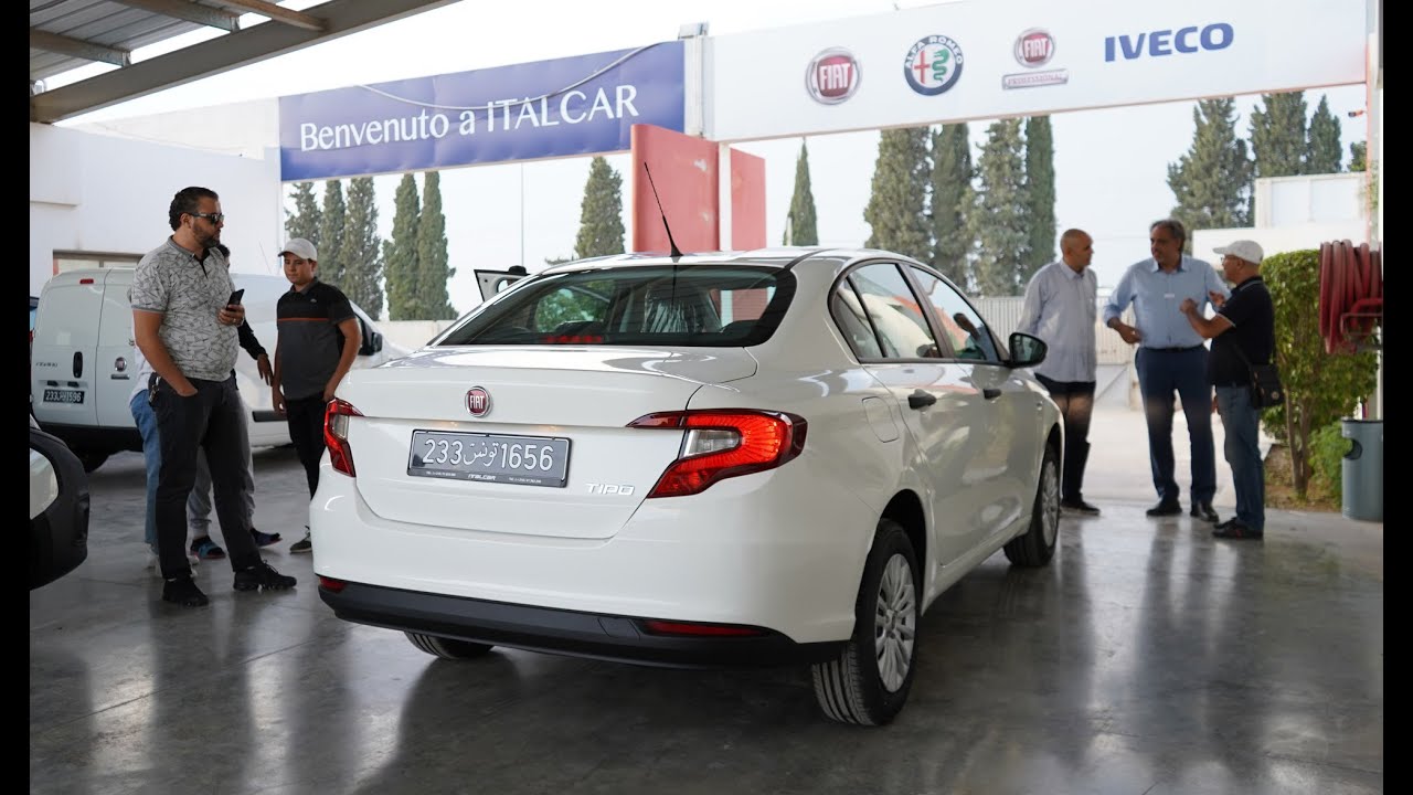 ITALCAR livre le premier Taxi Fiat Tipo berline Diesel en Tunisie - YouTube