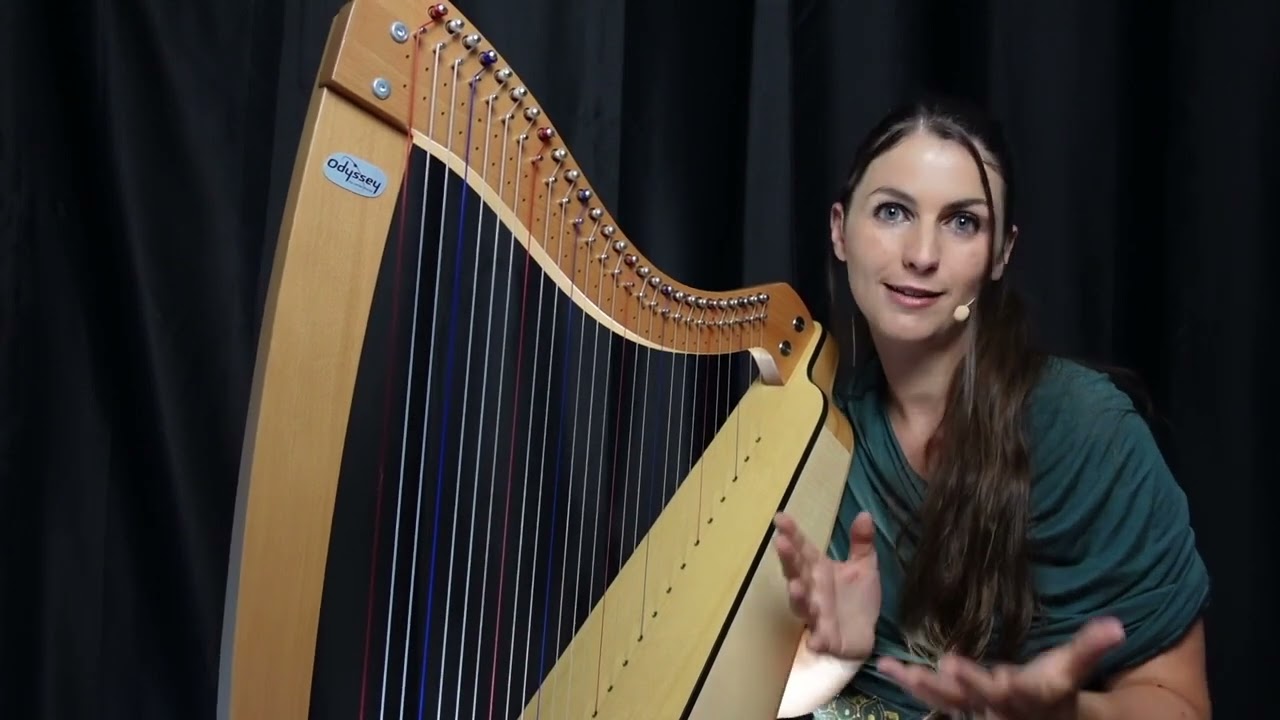 Challenge Petite harpe - Apprendre la harpe en ligne - Harp-School.com - YouTube